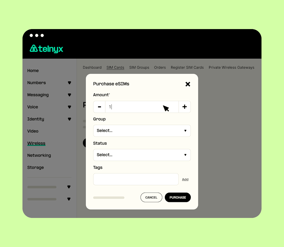 Multi-network eSIM for Global Connectivity | Telnyx