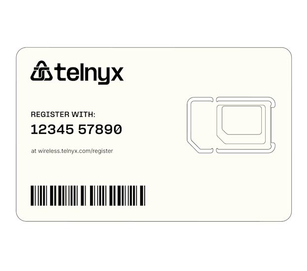 IoT SIM Cards for Global Connectivity | Telnyx
