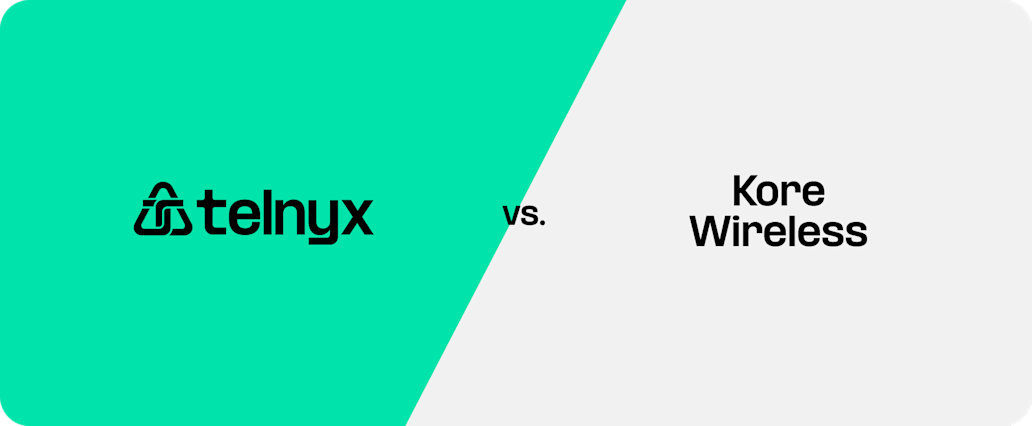 Telnyx IoT - the smarter SIM choice than KORE Wireless