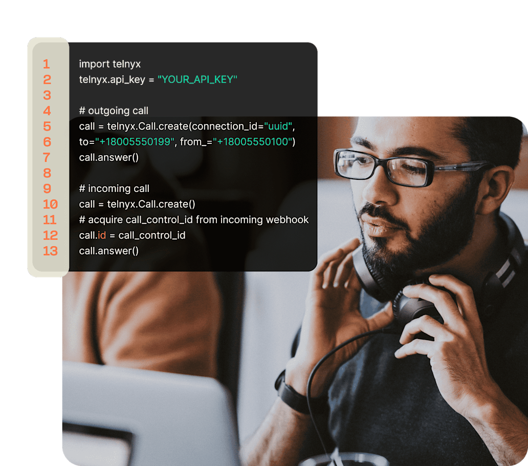 Voice API - Programmable Voice for Developers | Telnyx