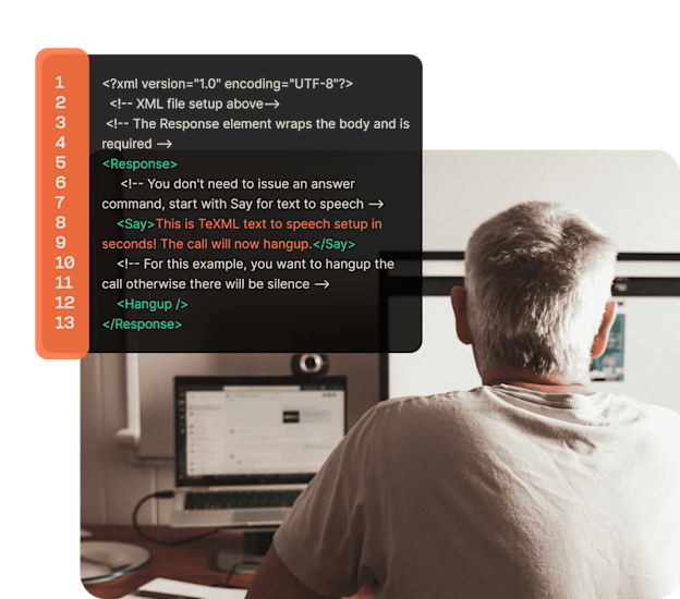 TeXML: dynamic, low-code programmable voice | Telnyx