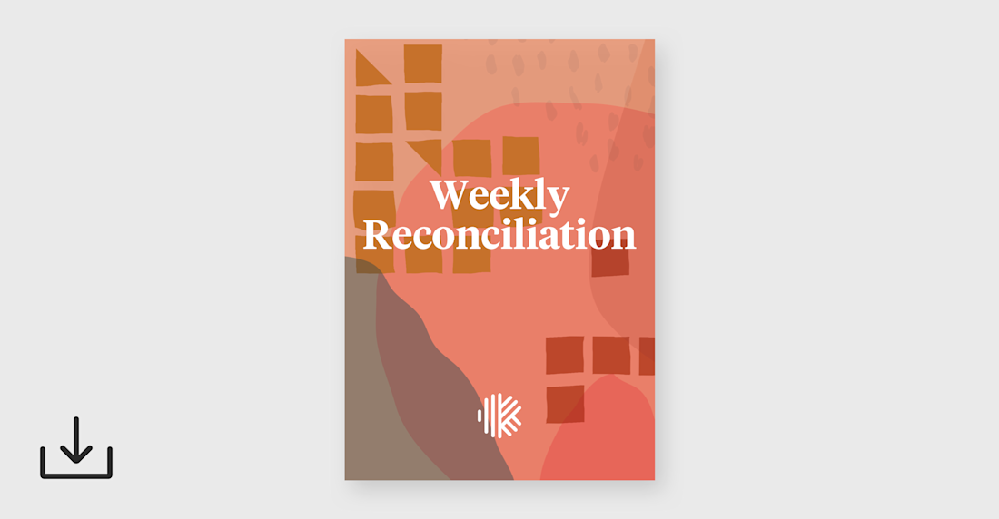 Weekly Reconciliation | Karbon Template Library