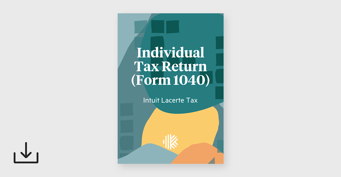 Individual Tax Return in Intuit Lacerte Tax (Form 1040) | Karbon ...