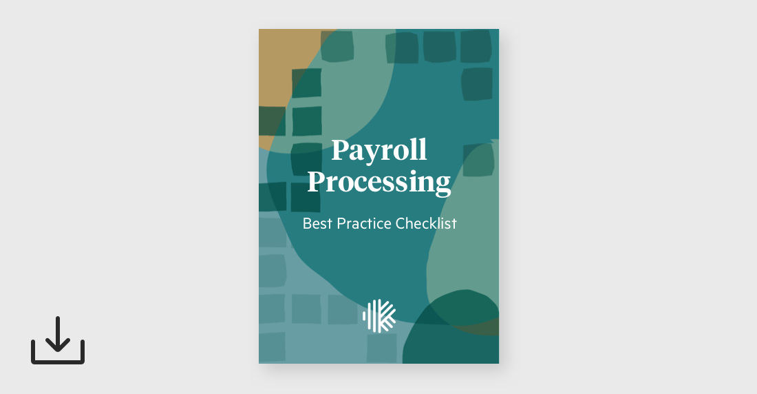 Payroll Processing Best Practice Checklist | Karbon | Karbon Template ...