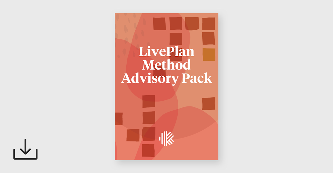 LivePlan Method Advisory Pack | Karbon Template Library