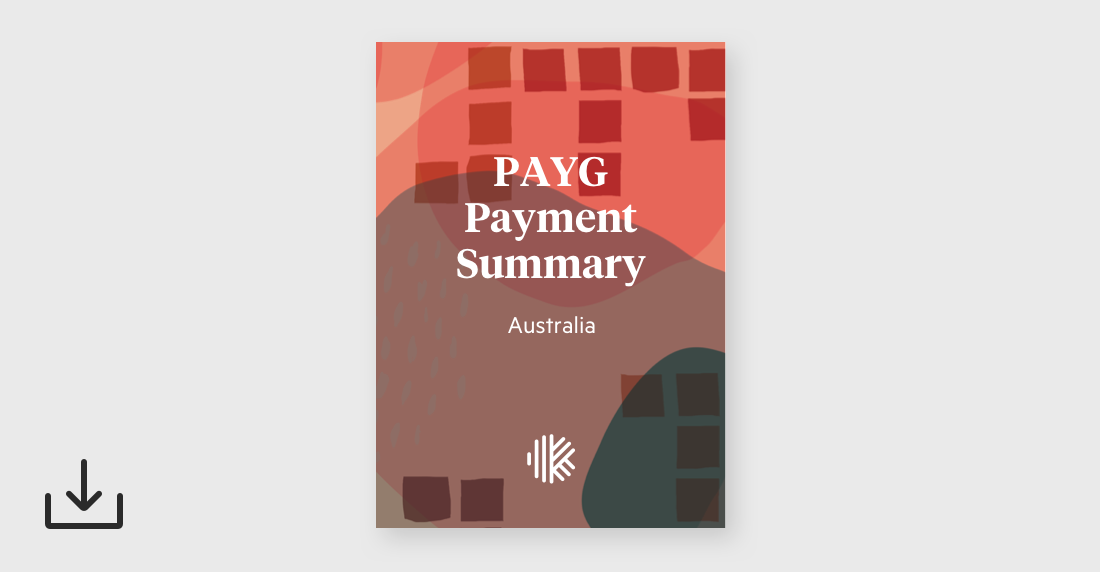 PAYG Payment Summary | Karbon Template Library