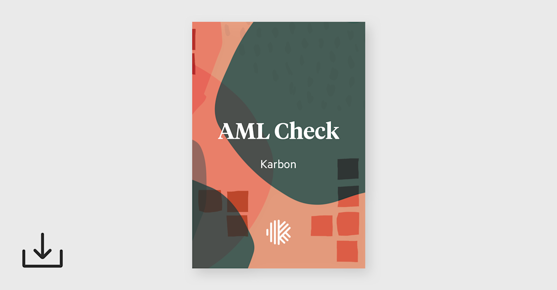 AML Check | Karbon Template Library