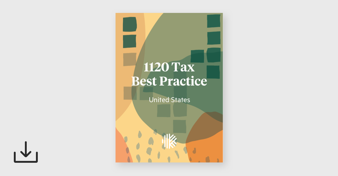 Business Tax Return Form 1120 Karbon Template Library