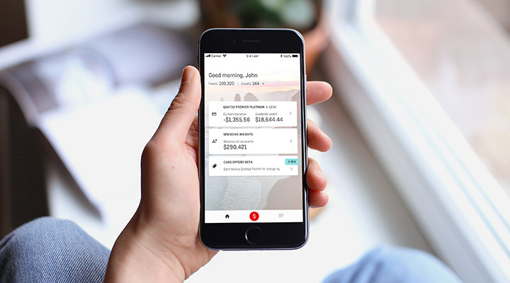 Credit Cards and Money app | Qantas Money