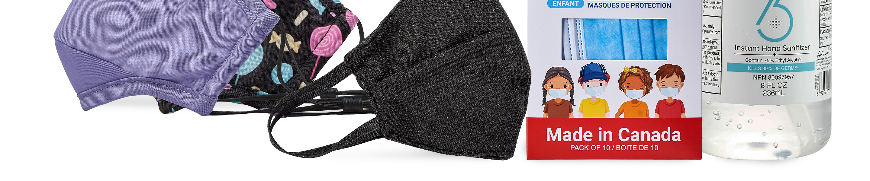 Buy Kids Masks, Face Shields & Hand Sanitizer | staples.ca