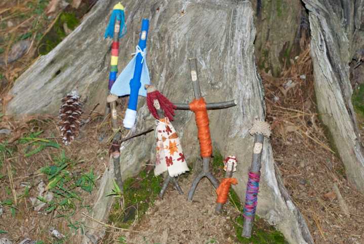 Nature School Project: Making a Stick Friend — Sparkle Stories