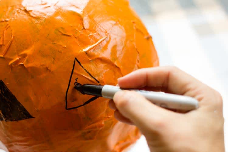 Sparkle Craft: Recycled Paper Mache Scarecrow — Sparkle Stories