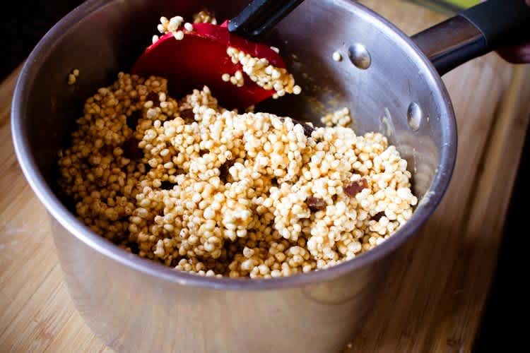 sparkle kitchen: millet crispy treats — Sparkle Stories
