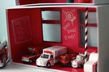 Sparkle Crafts: Fire Station Doll House — Sparkle Stories