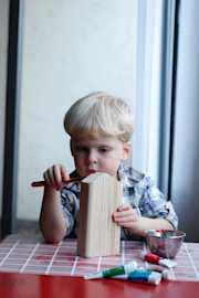 Sparkle Craft: DIY Wooden Buildings — Sparkle Stories