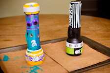 Halloween Craft for Kids: Trick-or-Treat Flashlights
