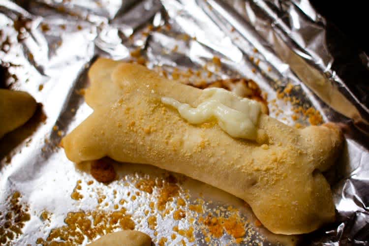 Sparkle Kitchen: Cream of Tomato Soup and Cheesy "Bone" Sticks ...