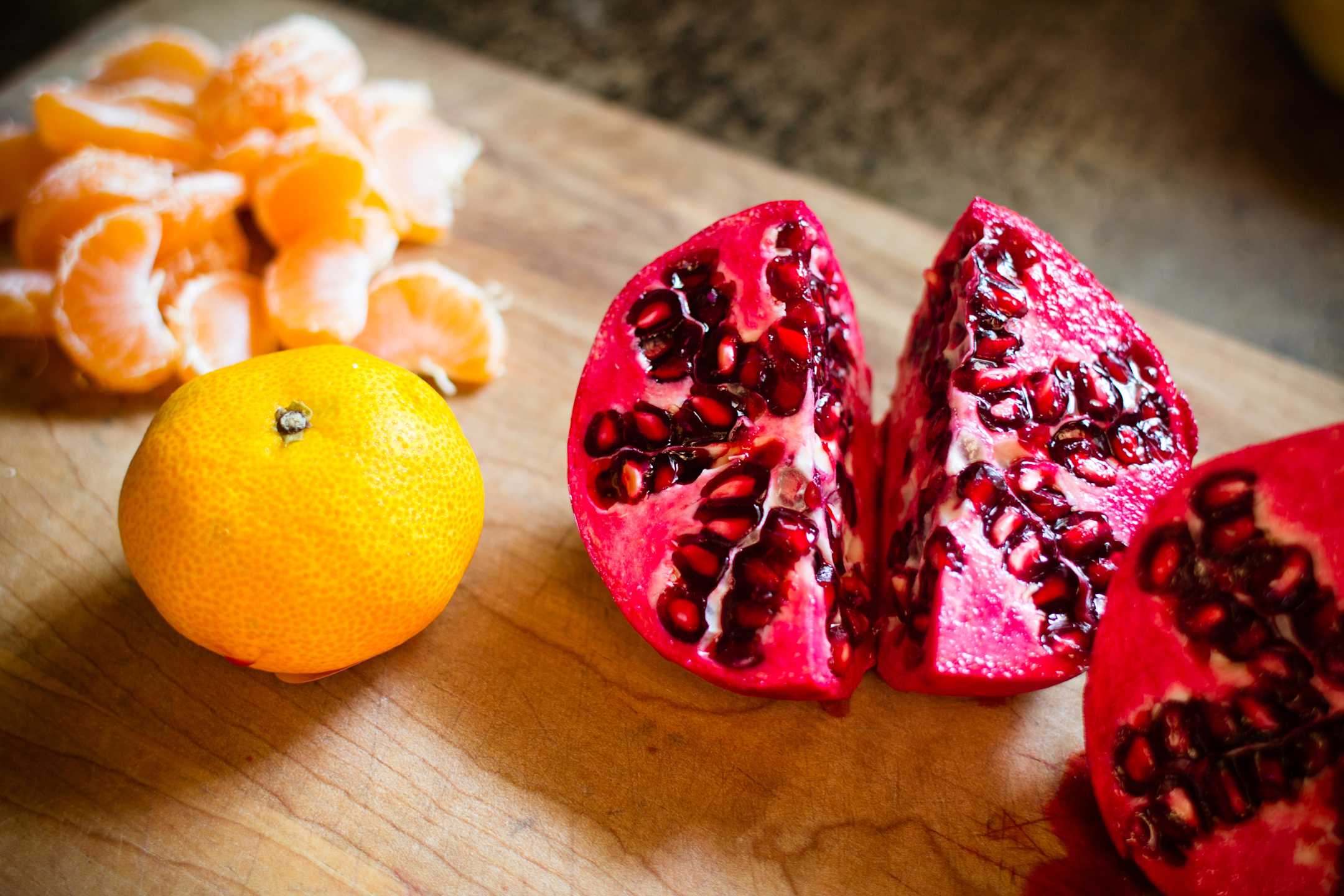 Sparkle Kitchen: Clementine & Pomegranate Salad — Sparkle Stories