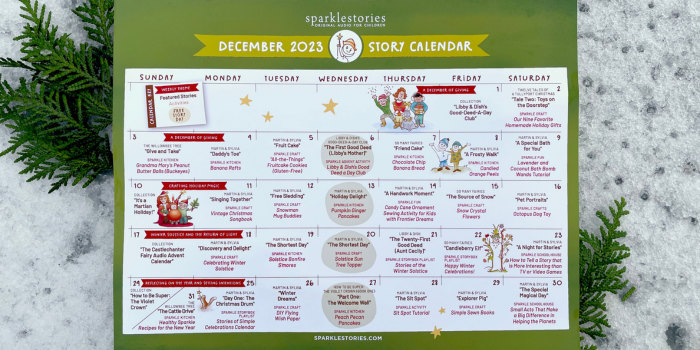The December Audio Story Calendar — Sparkle Stories