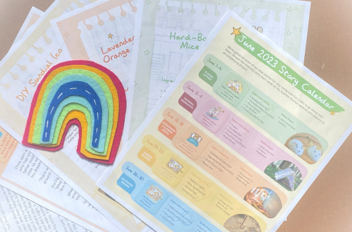 The June Story Calendar Is Here! — Sparkle Stories