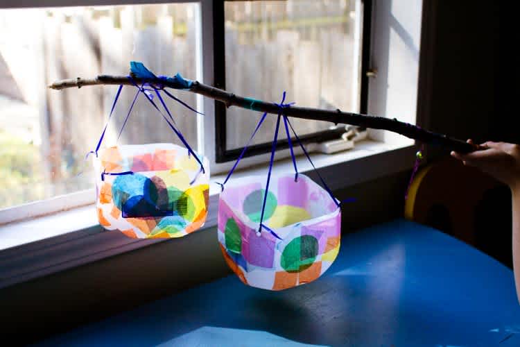 Sparkle Craft: Milk Jug Lanterns — Sparkle Stories