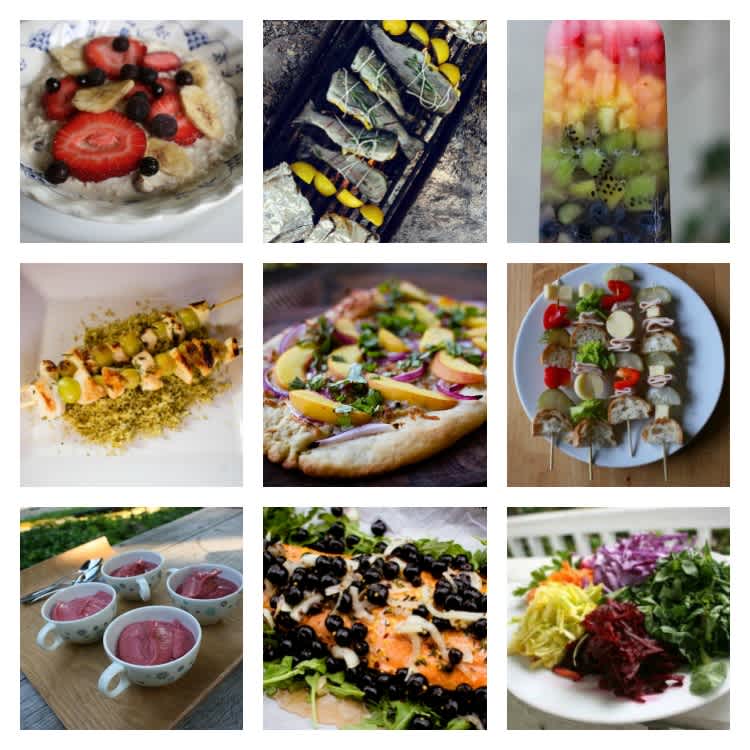 Nine Light Summer Recipes — Sparkle Stories