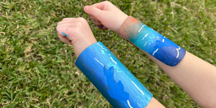 Sparkle Craft: DIY Superhero Cuffs — Sparkle Stories