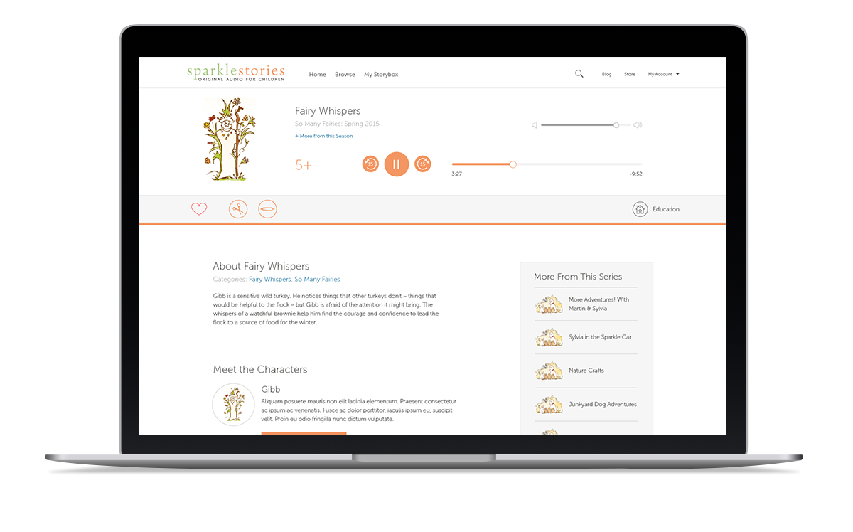 Tutorial: How to Navigate the New Sparkle Website — Sparkle Stories