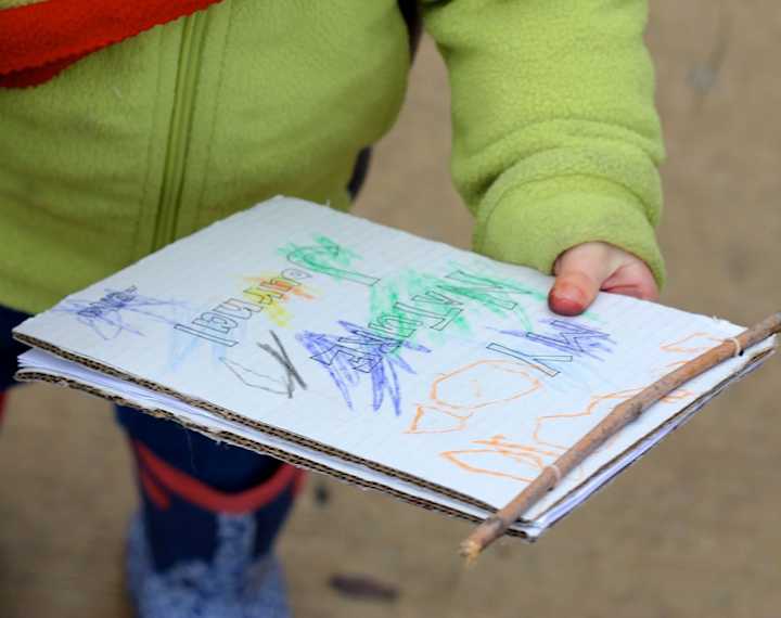 Sparkle Crafts: Springtime Nature Journal — Sparkle Stories