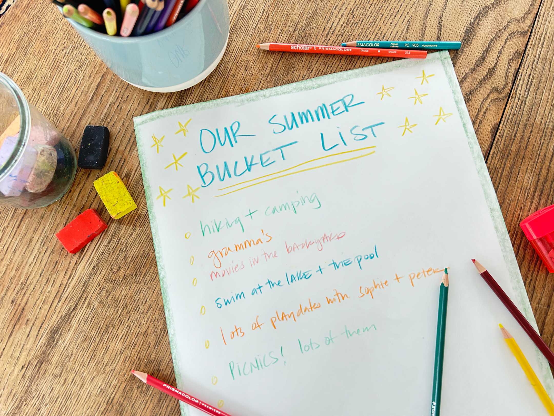 Time for an Old-School Summer Bucket List — Sparkle Stories