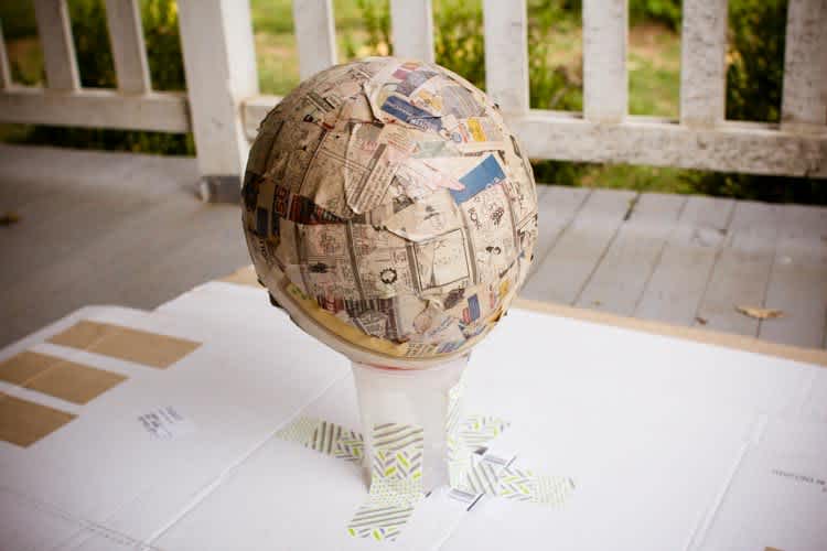 Sparkle Craft: Recycled Paper Mache Scarecrow — Sparkle Stories