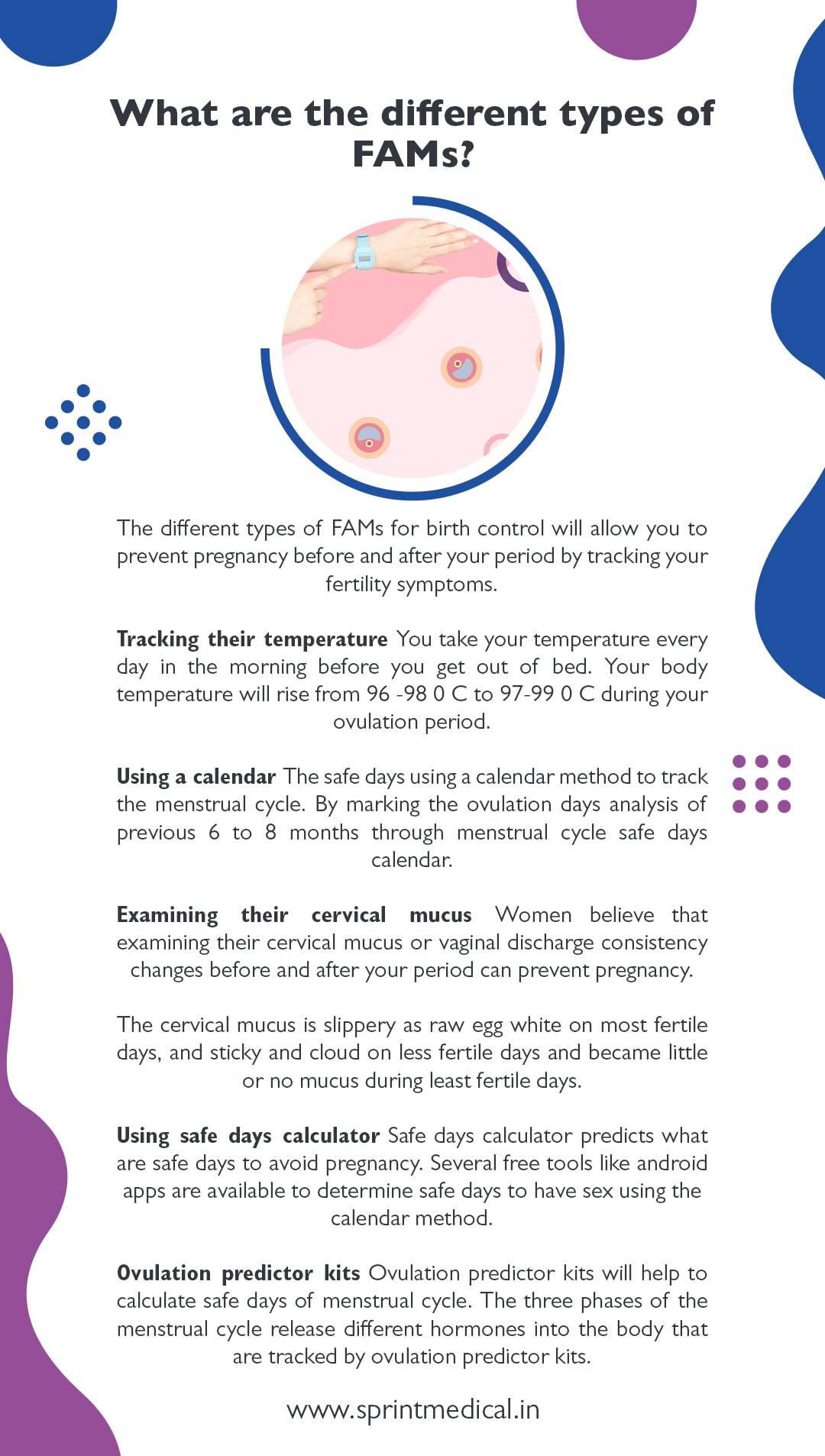 infertile days before period