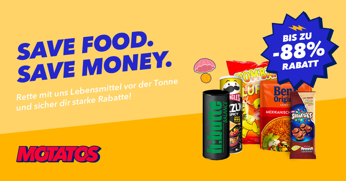 SAVE FOOD. SAVE MONEY.