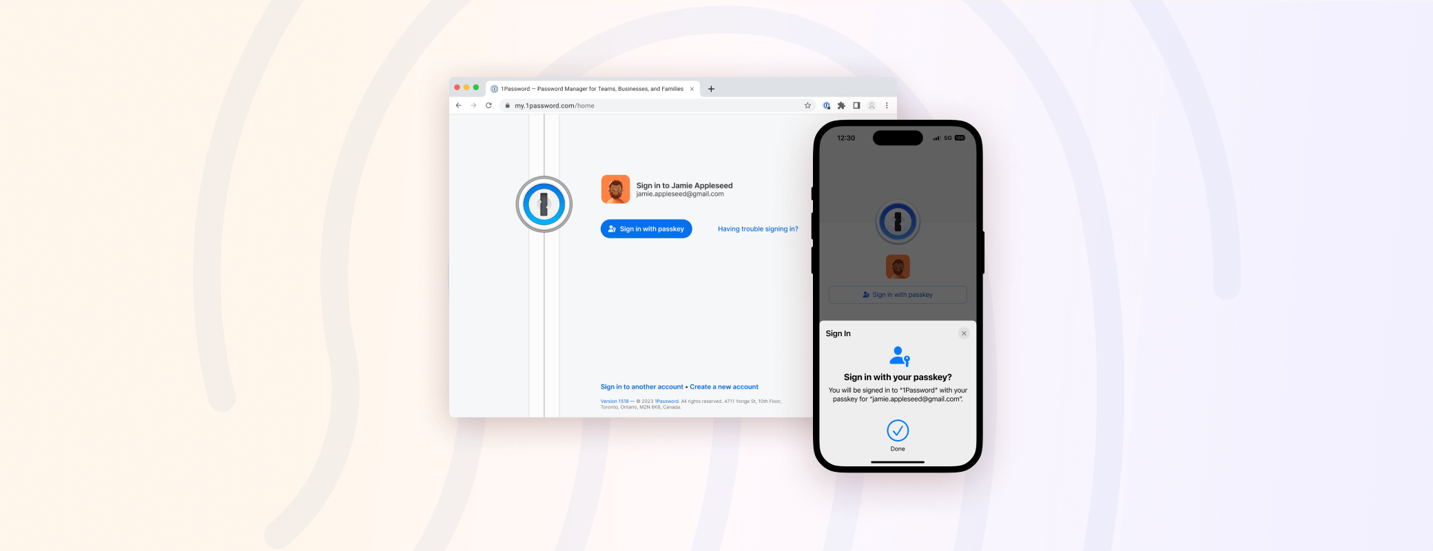 Now in private beta: Create a 1Password account using a passkey | 1Password