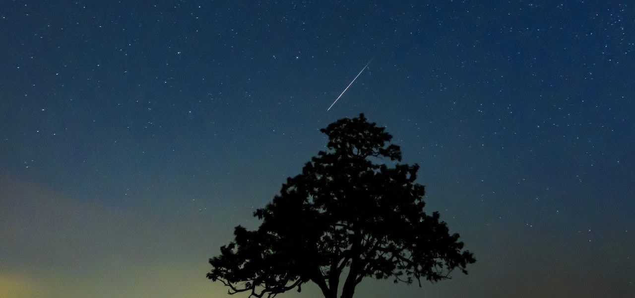 Felle meteoor boven Nederland