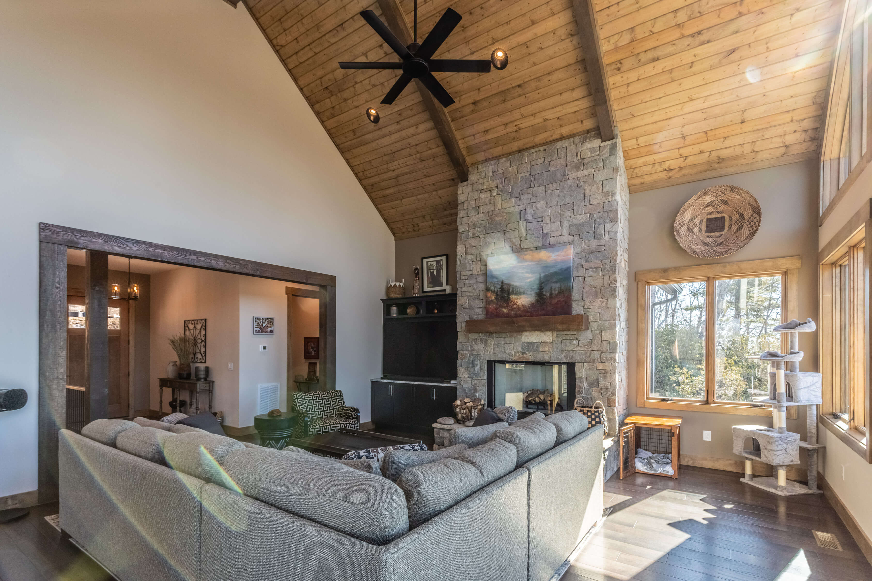 Mountaintop Modern in Fletcher | Sundog Homes