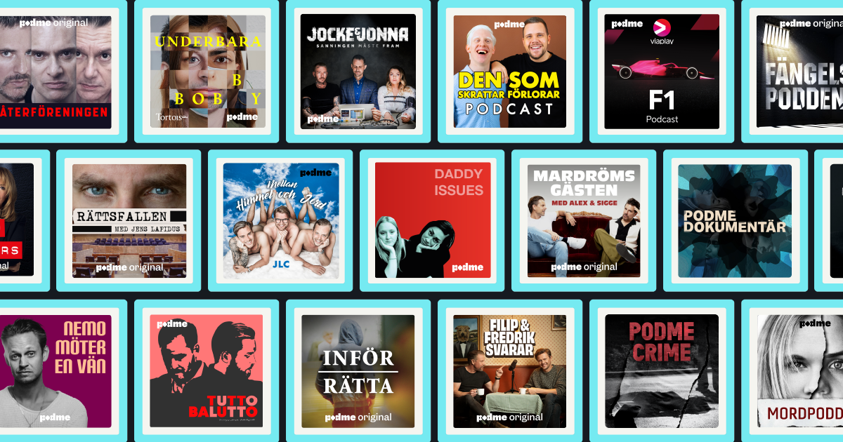 Premium Podcasts | Lyssna i Podme-appen | Exklusiv