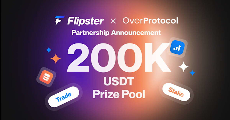 Flipster Blog | Flipster x OverProtocol Partnership Announcement: 200,000 USDT Giveaway