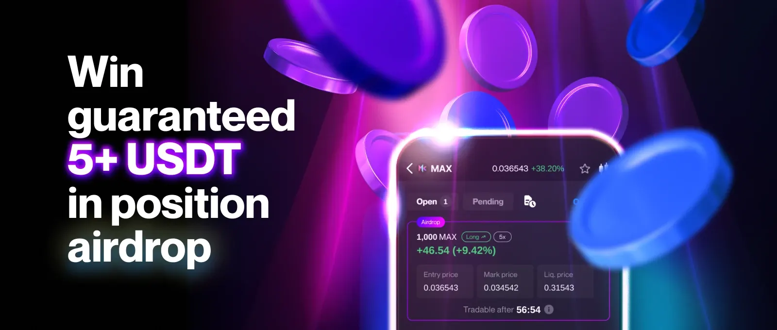 Flipster l MAX Launch Airdrop Campaign - Earn USDT Rewards