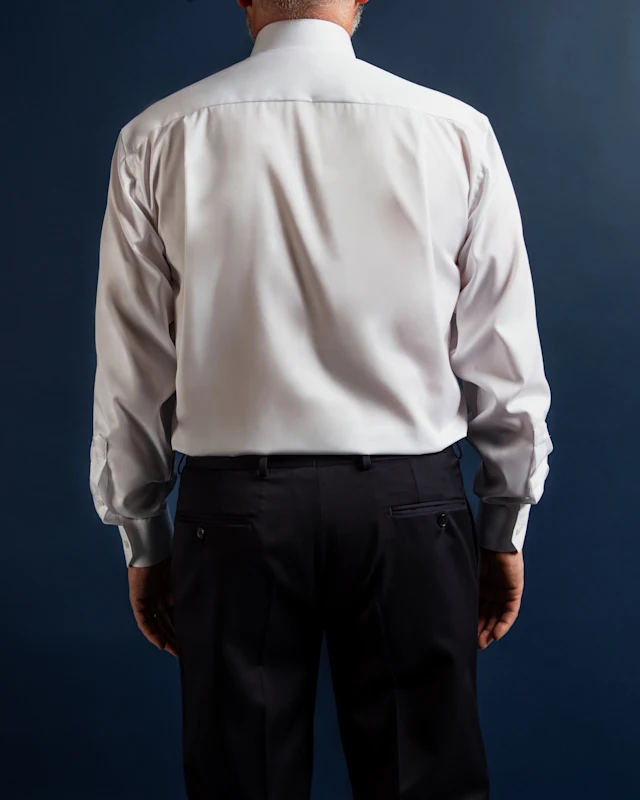 White Button-Under Collar Signature Twill Shirt - Eton