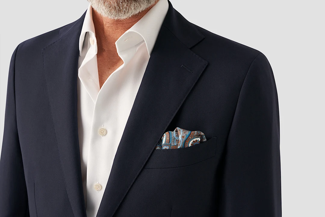 How to fold a pocket square - Step by Step Guide - Eton