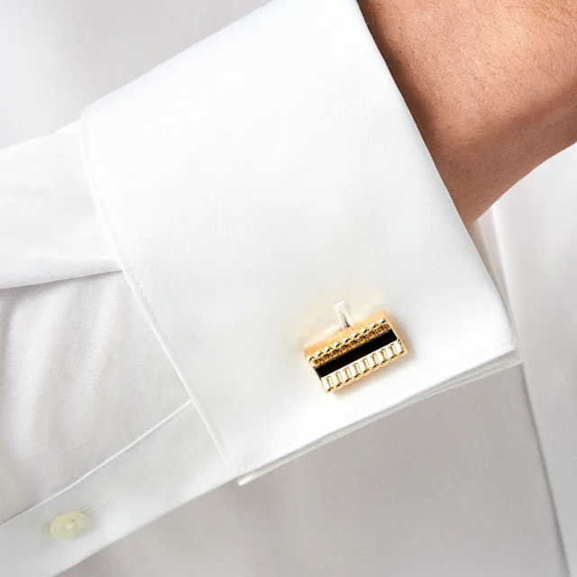 White Signature Twill Shirt – French Cuffs - Eton