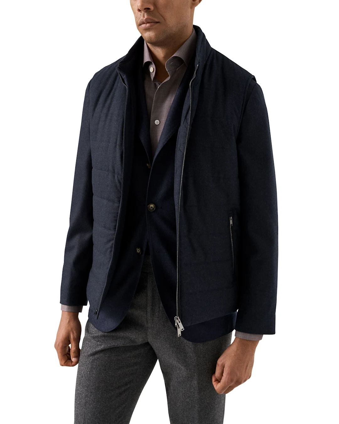 Flannel Soft Jacket - Eton