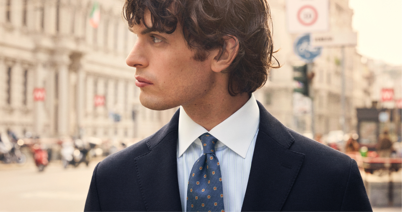 Business Shirts with White Contrast Collars for Men | Eton