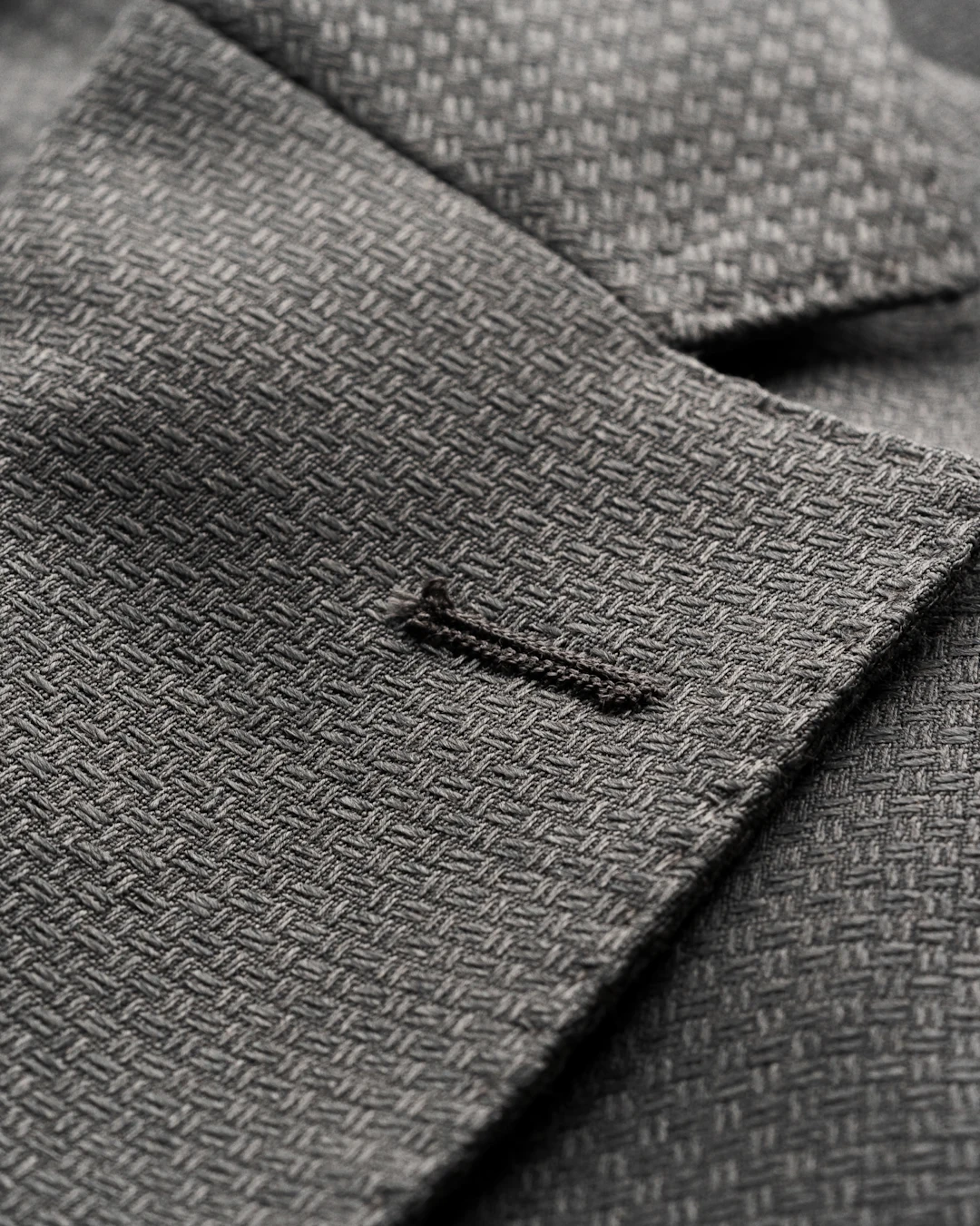 Wool Hopsack Soft Jacket - Eton