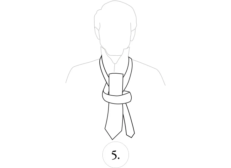 How to Tie a Four in Hand Knot - Step by Step Guide