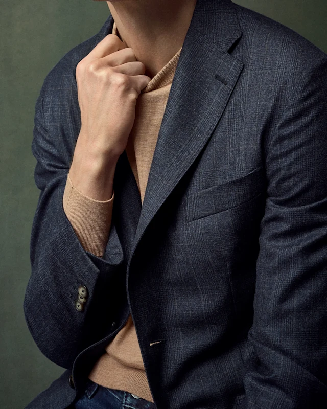 Check Flannel Soft Jacket - Eton