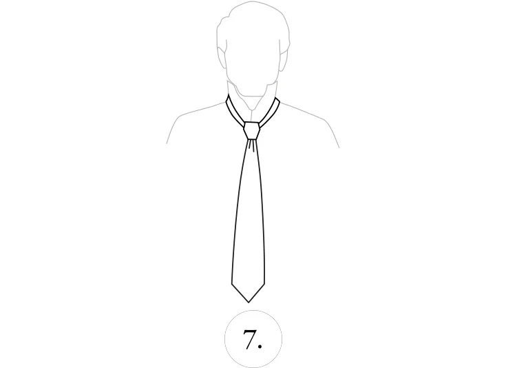 How to Tie a Four in Hand Knot - Step by Step Guide