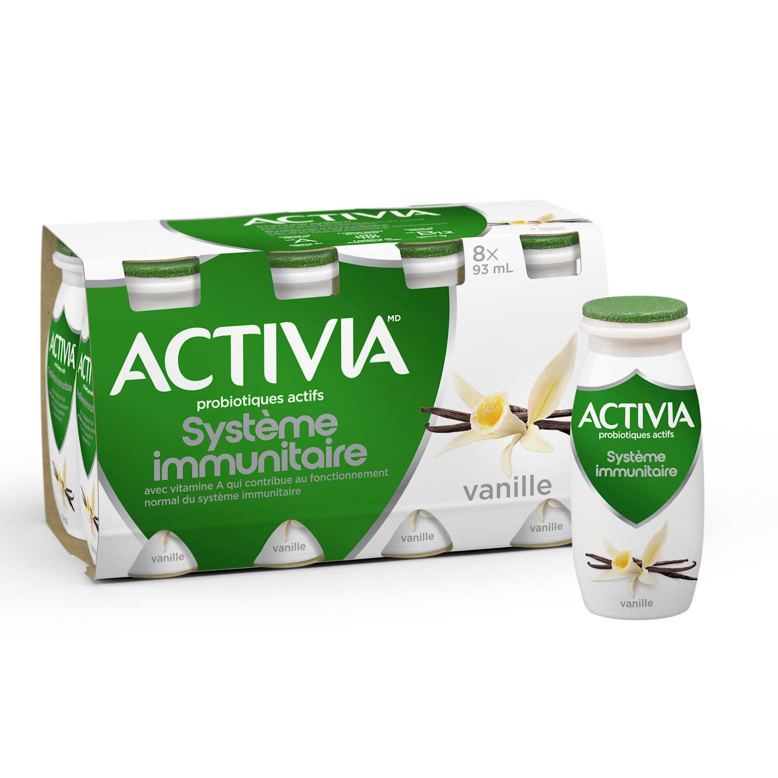 Yogourt probiotique nature | Sans sucre ajouté | Activia Canada