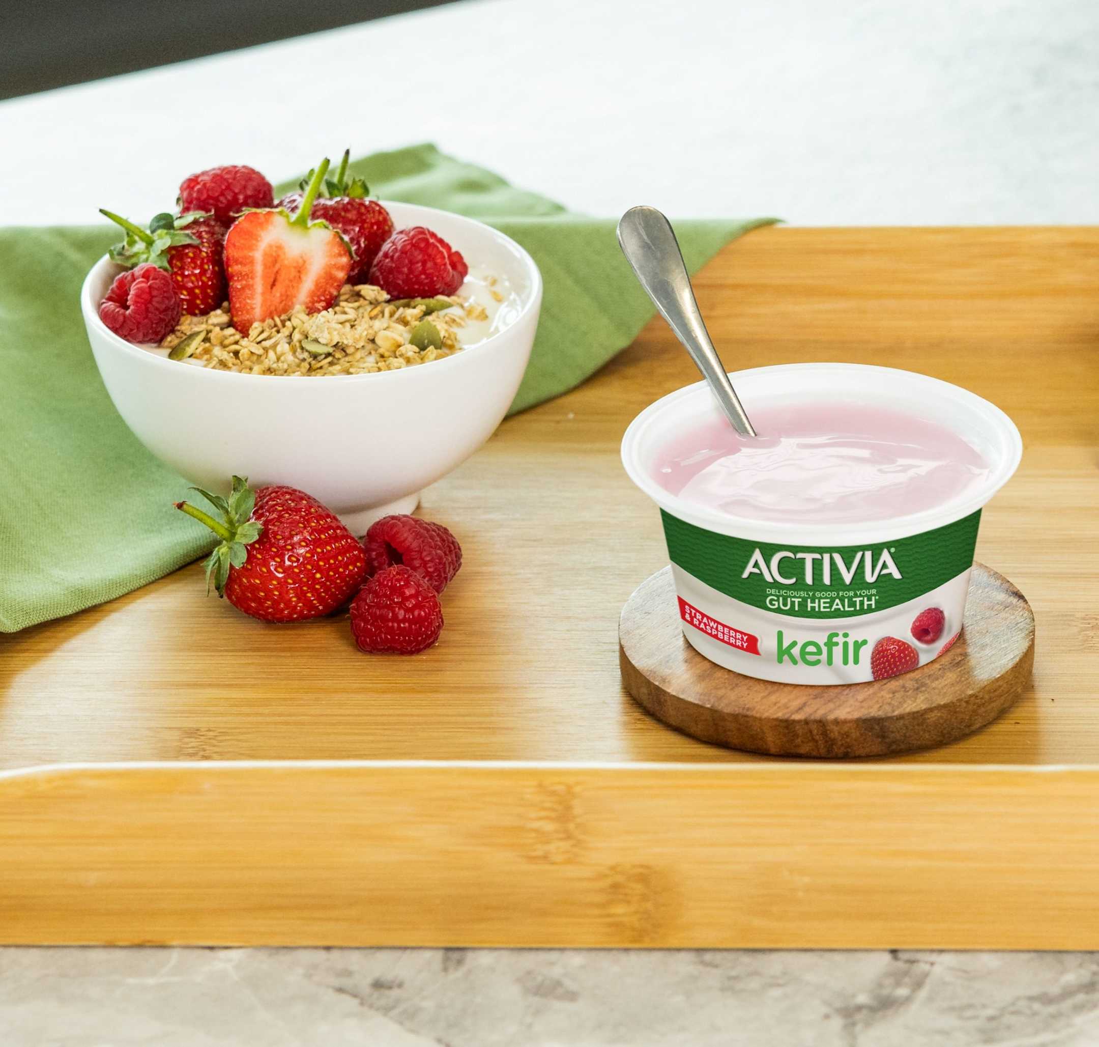 KEFIR| Activia (UK) | Strawberry and Raspberry Yoghurt